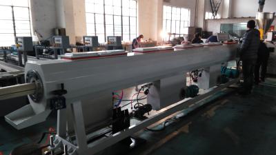 China Twin Screw PVC Pipe Extruder Line 16-630mm 22-160KW for Industrial Production for sale