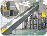 China Waste Plastic PE PP Film Bags Recycling Machine 380V 14mm Flake Size Customizable for sale