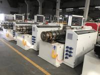China 55KWConical Twin Screw Plastic Extruder 80/156 High Capacity for sale