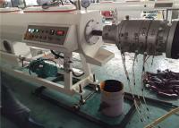 China 16-40mm PVC Pipe Extrusion Line with Automatic Cutting Machine and Twin-Screw Extruder for Electrical Conduit for sale