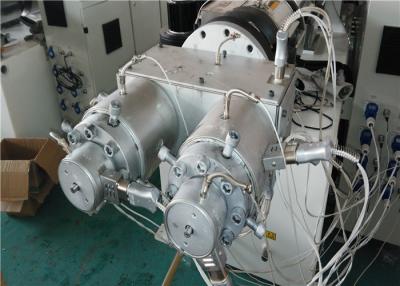 China 16-50mm PVC Conduit Pipe Production Line With Double Screw for sale