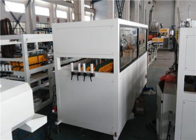 China Automated Double PVC Pipe Extrusion Line 16-63mm Diameter 150-250KG/H Capacity for Electrical Conduit Production for sale