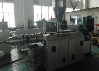 China 16-50mm PVC Conduit Pipe Production Line With Double Screw for sale