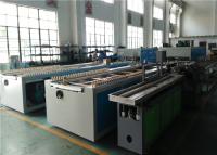 China WPC Furniture Frame Extrusion Line with Lamination - 51-80mm Screw, 100-400kg/h Output for sale