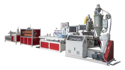 China Two Colors Pc Plastic Pipe Extrusion Line For Led Tube for sale