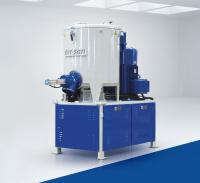 China Industrial PVC Heater Mixer Machine 50-1000L Capacity 7-110kW Motor Power for Cable Industry for sale