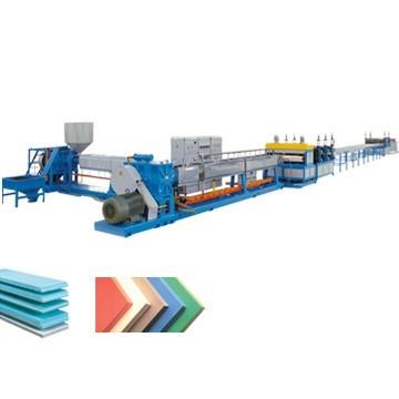 China ISO PVC Foam Board Extrusion Line 1220mm Width 3-20mm Thickness 350kg/h Capacity for sale
