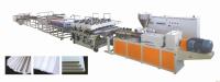China 75KW PVC Foam Board Extrusion Machine with 1220mm Width and 350kg/h Capacity for Construction and Furniture Applications for sale