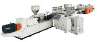 China 1220×2440mm WPC/PVC Foam Board Extrusion Line with Double Side Skinning for 1-20mm Thickness Production for sale
