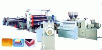 China PVC Free Foam Board Production Line with 450kg/h Output Capacity and 75kW Main Extruder for Decorative Sheet Manufacturing for sale