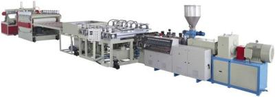 China WPC PVC Profile Extrusion Line with 70-750 kg/h Capacity for Window and Door Frame Production for sale