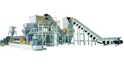 China ABB Plastic Granulator Machine for PE PP Film Pelletizing 300-500kg/h Capacity with ISO Certification for sale