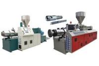 China Plastic Pipe Manufacturing PVC Extrusion Line ABB Inverter Single Screw for sale