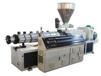 China SJSZ51 Conical Twin Screw Extruder Machine  Schneider High Plasitify for sale