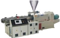 China Automatic PVC Twin Screw Extruder Machine 80-600 kg/h Capacity 22-90 kW Motor for sale