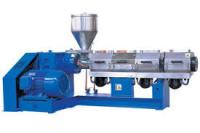 China PP Pelletizing Single Screw Extruder 30-300 kg/h Capacity with 4-75 kW Motor Power for HDPE Granules Production for sale