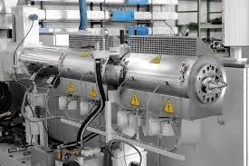China High Speed Single Screw Plastic Extruder Machine for PP/PS/PE/PVC - 25:1 to 30:1 L/D Ratio, 1.5-200kW Power Range for sale