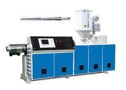 China Single Screw Extruder 33:1 L/D Ratio with 50-400 kg/h Output Capacity for PE, PP, PS, ABS Processing for sale