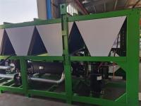 China 125HP Air Cooled Chiller Machine with 55KW Cooling Capacity and 380V/3Phase Power for Industrial Extrusion Lines for sale