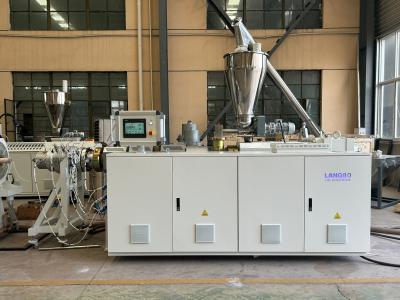 China 32-160mm UPVC Silent Pipe Extrusion Line for sale