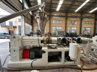 China CPVC Pipe Extrusion Line 45kW Twin Screw for Industrial Piping 8m Cooling Tank for sale