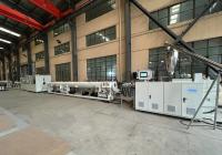 China 20-63mm Double Strands PVC Electrical Conduit Extrusion Line 250-300kg/h Output for sale