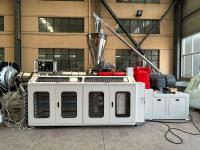 China 400-710mm PVC Pipe Extrusion Line 92/188 110KW Motor Industrial Water Supply for sale