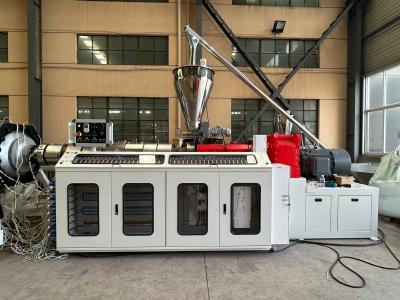 China 400-710mm PVC Pipe Extrusion Line 92/188 110KW Motor Industrial Water Supply for sale