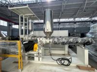 China PE Heat Insulation Thermal Covered Plastic Pipe Extrusion Line Tube Making Machine 20-1200mm for sale