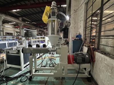 China Automatic PVC Profile Extrusion Line 22KW 80/156 Conical Twin Screw Extruder for sale