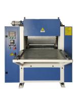 China WPC Composite Lamination Embossing Machine for Wood Plastic Decking & Doors - Dual Pattern 3D Embossing for sale