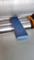 China WPC Composite Lamination Embossing Machine for Wood Plastic Decking & Doors - Dual Pattern 3D Embossing for sale