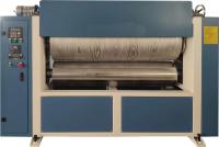 China WPC Composite Lamination Embossing Machine for Wood Plastic Decking & Doors - Dual Pattern 3D Embossing for sale