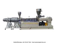 China Full Automatically PVC Pipe Extruder PVC Eraser Rubber Making Machine with PVC Powder for sale