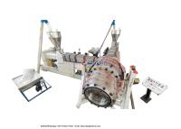 China PVC Double Cavity Pipe Extrusion Line 16-63mm Twin Screw Extruder 37kw for sale