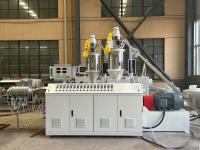 China Plastic PPR Gas Supply Single Wall Corrugated Pipe/Cable/Tube Making Machine for sale
