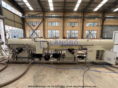 China PVC CPVC UPVC Sewer Drainage Pipe Making Machine 16-800mm Twin Screw Extruder for sale