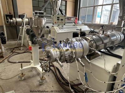 China PVC UPVC Pipe Extrusion Production Line 16-800mm Water Irrigation Electric Wire Making Machine for sale
