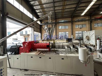 China High Speed PVC Pipe Making Line With Pipe Diameter Range 50-250mm for sale