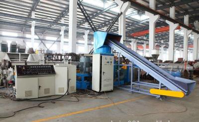 China Automatic PET Recycling Line with Belt Conveyor for PP/PE Film Processing - 150-3000kg/h Capacity, CE & ISO9001 Certified for sale