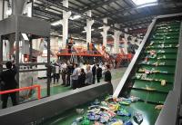 China PET Flakes Recycling Line with 300kg/h Capacity and 5-8% Moisture Content for Plastic Washing and Drying for sale