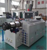 China PVC Pipe Making Machine 16-630mm Twin Screw Extruder for Water Supply and Drainage for sale