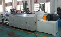 China 50-150 mm Plastic PVC Pipe Making Machine / PVC Pipe Extruder for Water Pipe for sale