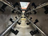 China High Speed Single Screw Extruder For PE HDPE Pipe for sale