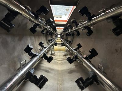 China High Speed Single Screw Extruder For PE HDPE Pipe for sale