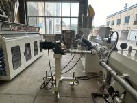 China 20-200mm PE Pipe Extrusion Line for Cable Porous Pipe Production Plastic Carbon Spiral Pipe Making Machine for sale
