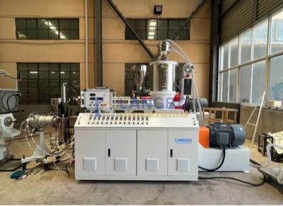 China HDPE PE Pipe Extrusion Production Line 110-315mm Single Screw Plastic Pipe Making Machine for sale