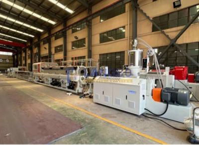 China Multi Layers Plastic Pipe Extrusion Line High Speed HDPE PE Pipe Production Machine Line for sale