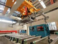 China High Speed PVC Profile Extrusion Machine with 22-55KW Motor Power and 180-600mm Product Width Range for sale