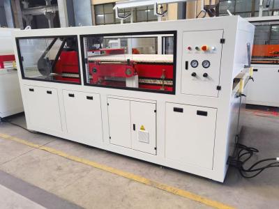 China UPVC Window Door Frame Making Machine PVC Profile Extrusion Line 22KW 55KW AC Motor Plastic Extruder for sale